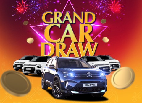 Grand Car Draw | GrandWest Casino