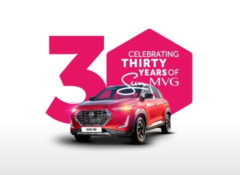 Sun MVG 30th Birthday Bonus Car Draw at GrandWest Casino