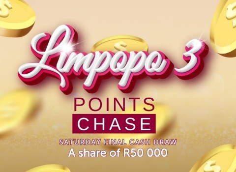 Limpopo 3 Points Chase Saturday Draw | Meropa Casino