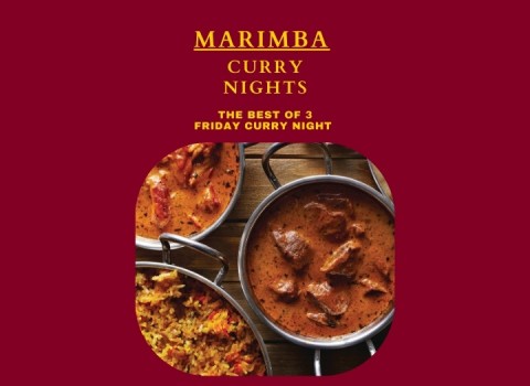 Marimba Restaurant Friday Curry Night Special at Meropa