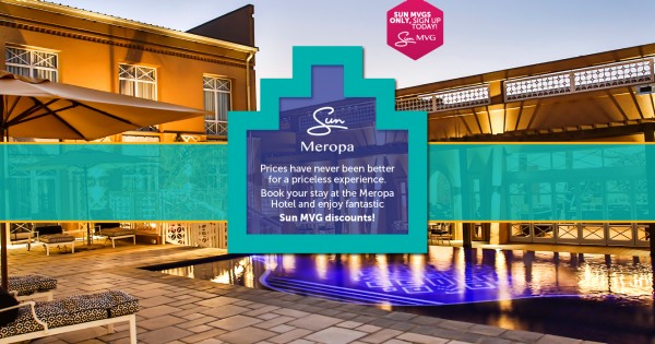 Meropa Hotel Sun MVG Members Discount | Polokwane
