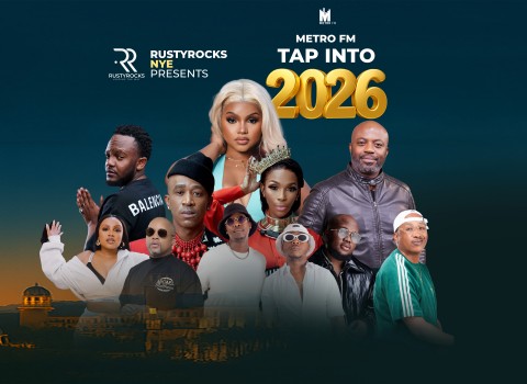 Rusty Rocks NYE presents Metro FM tap into 2026 at Sun City Resort