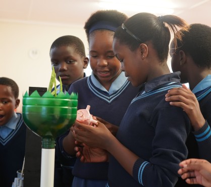 Wild Coast Sun helps Bizana learners explore recycling.