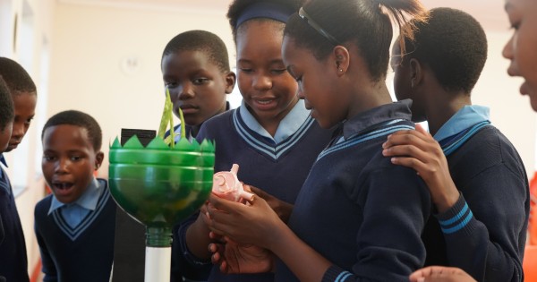 Wild Coast Sun helps Bizana learners explore recycling.