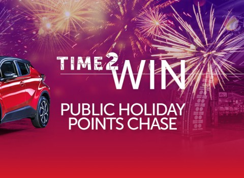 Public Holiday Points Chase | Pretoria Casino