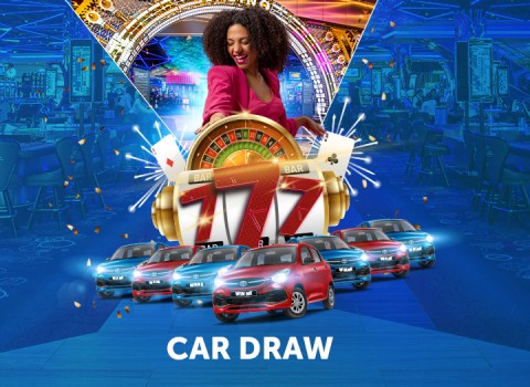 777 Car Draw | Time Square Casino