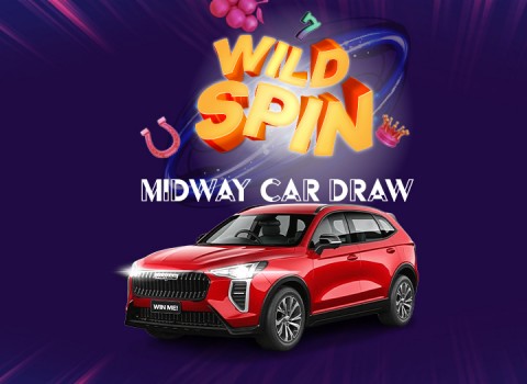 Wild Spin Midway Car Draw | Wild Coast Sun