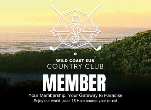 Wild Coast Sun Country Club Membership