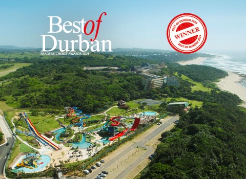 Wild Coast Sun Luxury Beach Resort in Eastern Cape, SA.